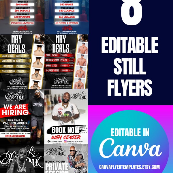 Editable Motion/animated Back to School Event Flyer Canva Template - Etsy