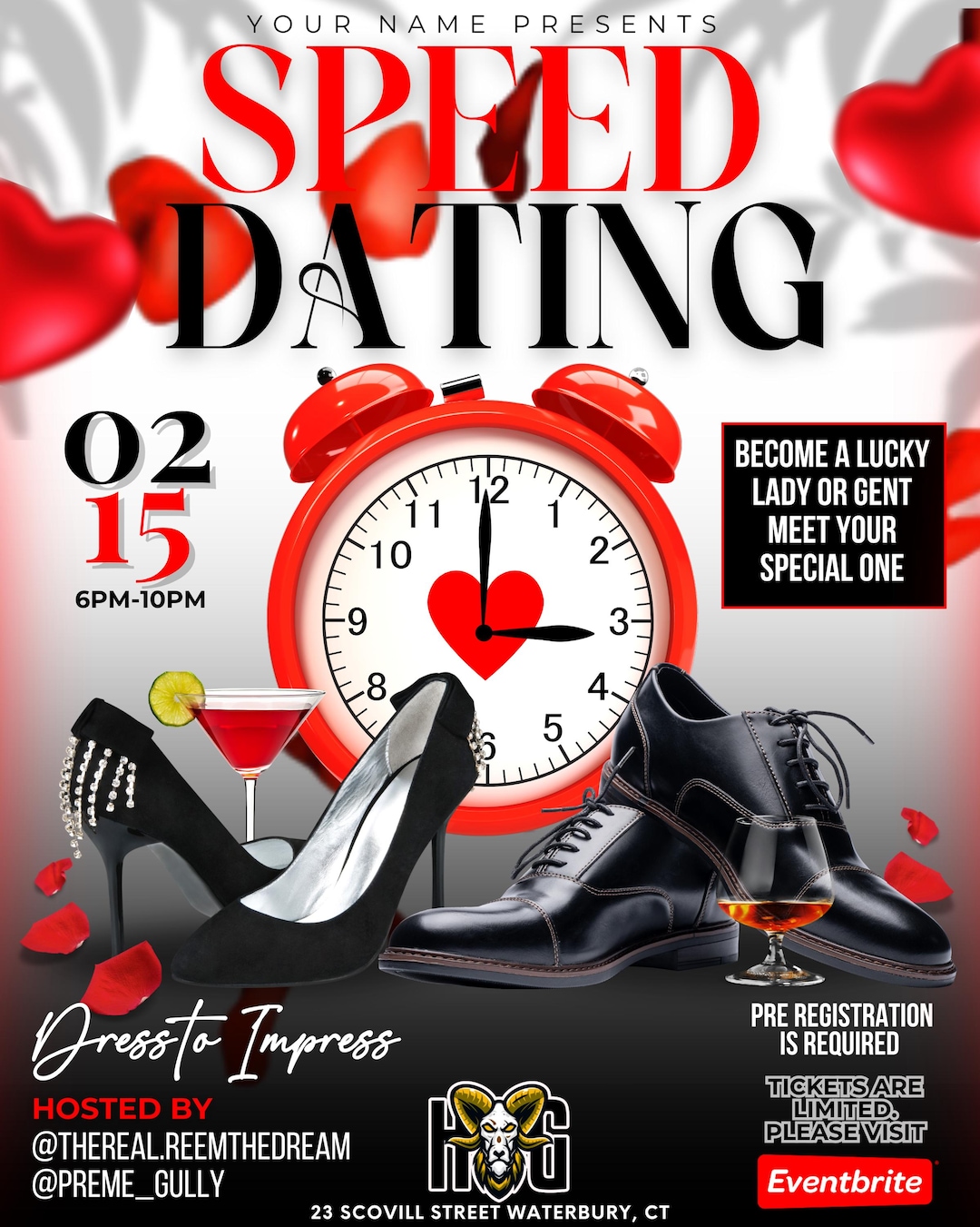Editable Canva Motion Speed Dating Club Flyer Template Dating Canva Editable Template ...