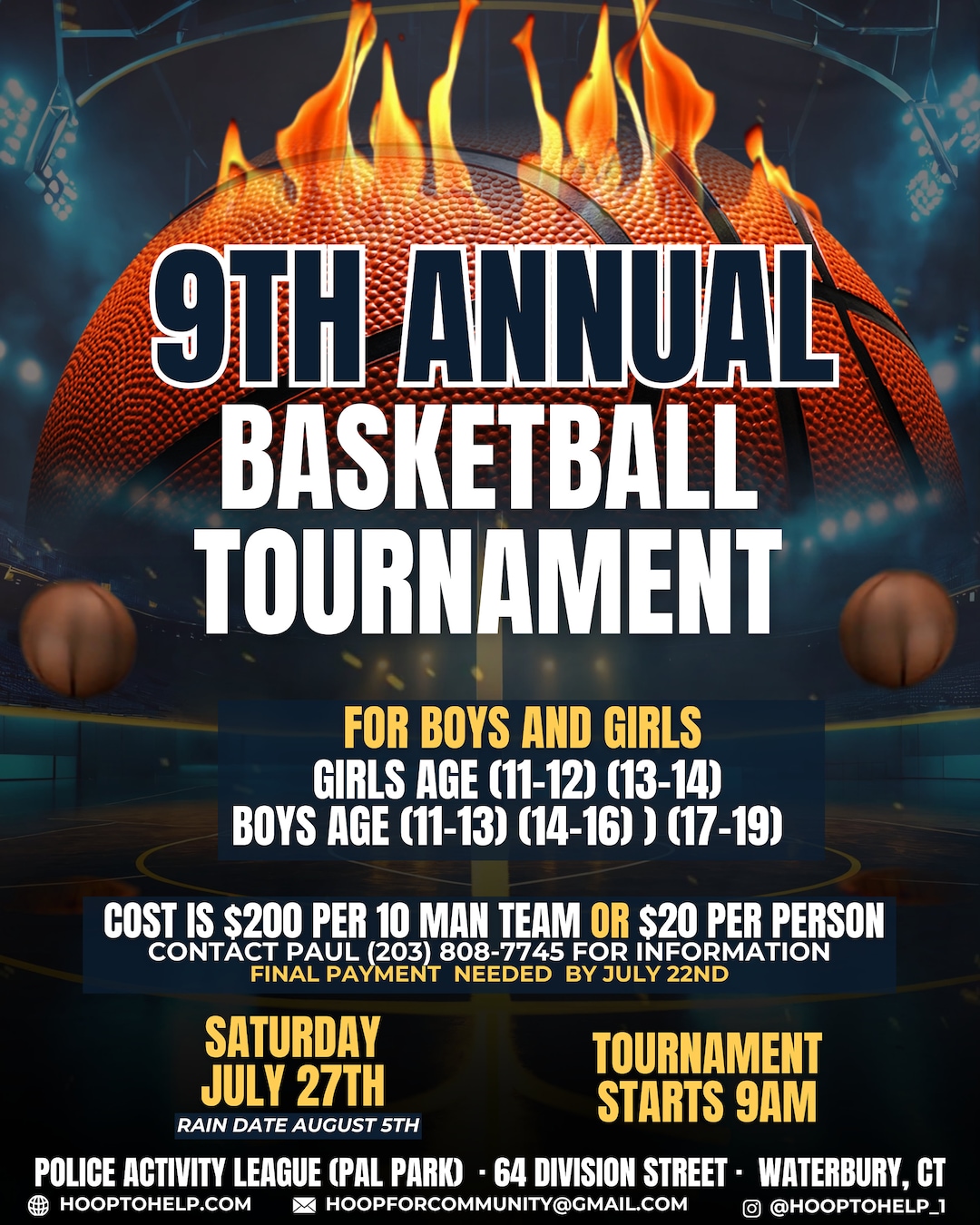 Editable Motion Animated Basketball Tournament Flyer Canva Template ...
