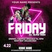 Editable Motion/animated Club Flyer Canva Template - Etsy