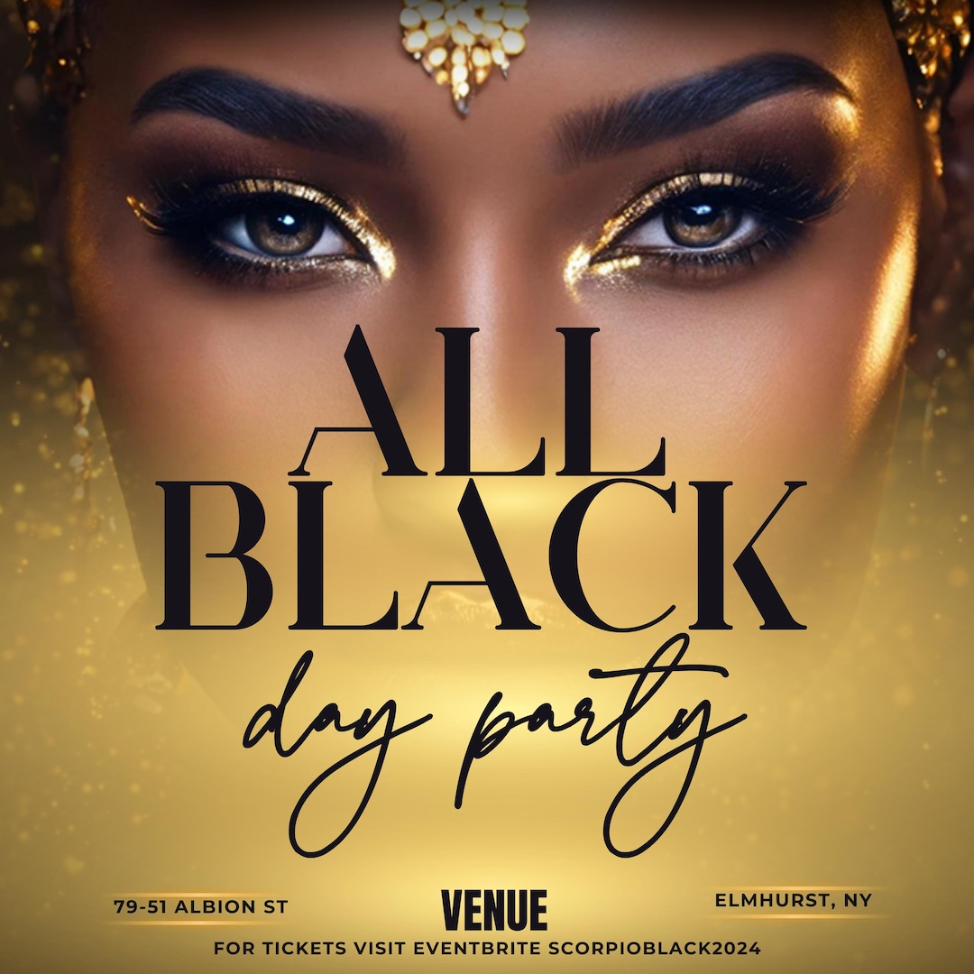 Editable Motion/animated Club Flyer Canva Template All Black Party - Etsy