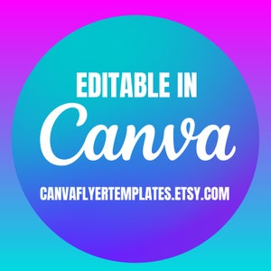 Editable Canva Motion Club Party Flyer Template - Etsy