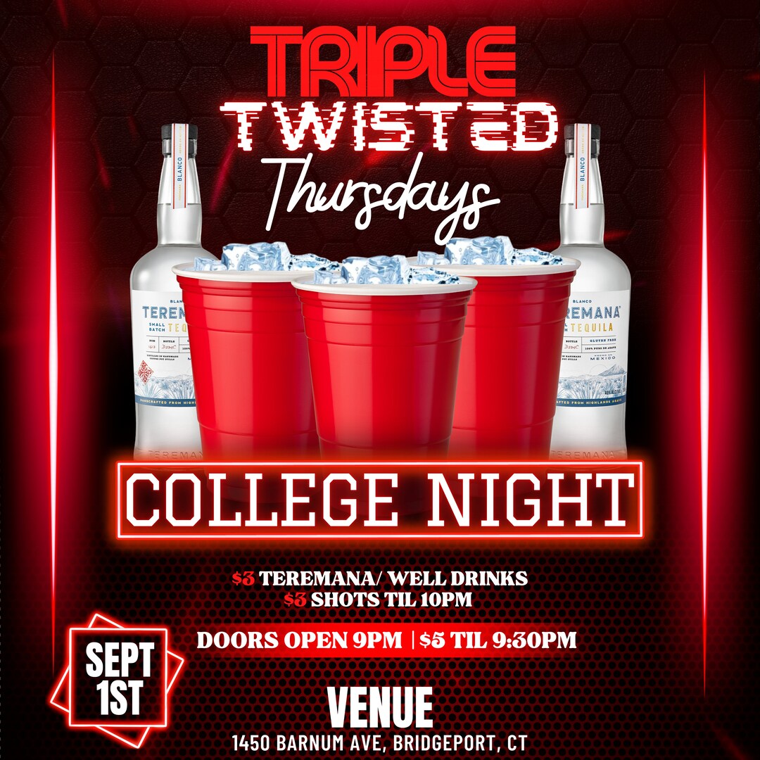Editable Motion/animated Club Flyer Canva Template College Night - Etsy