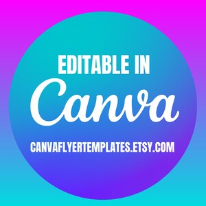 Editable Motion/animated Menu Canva Template - Etsy