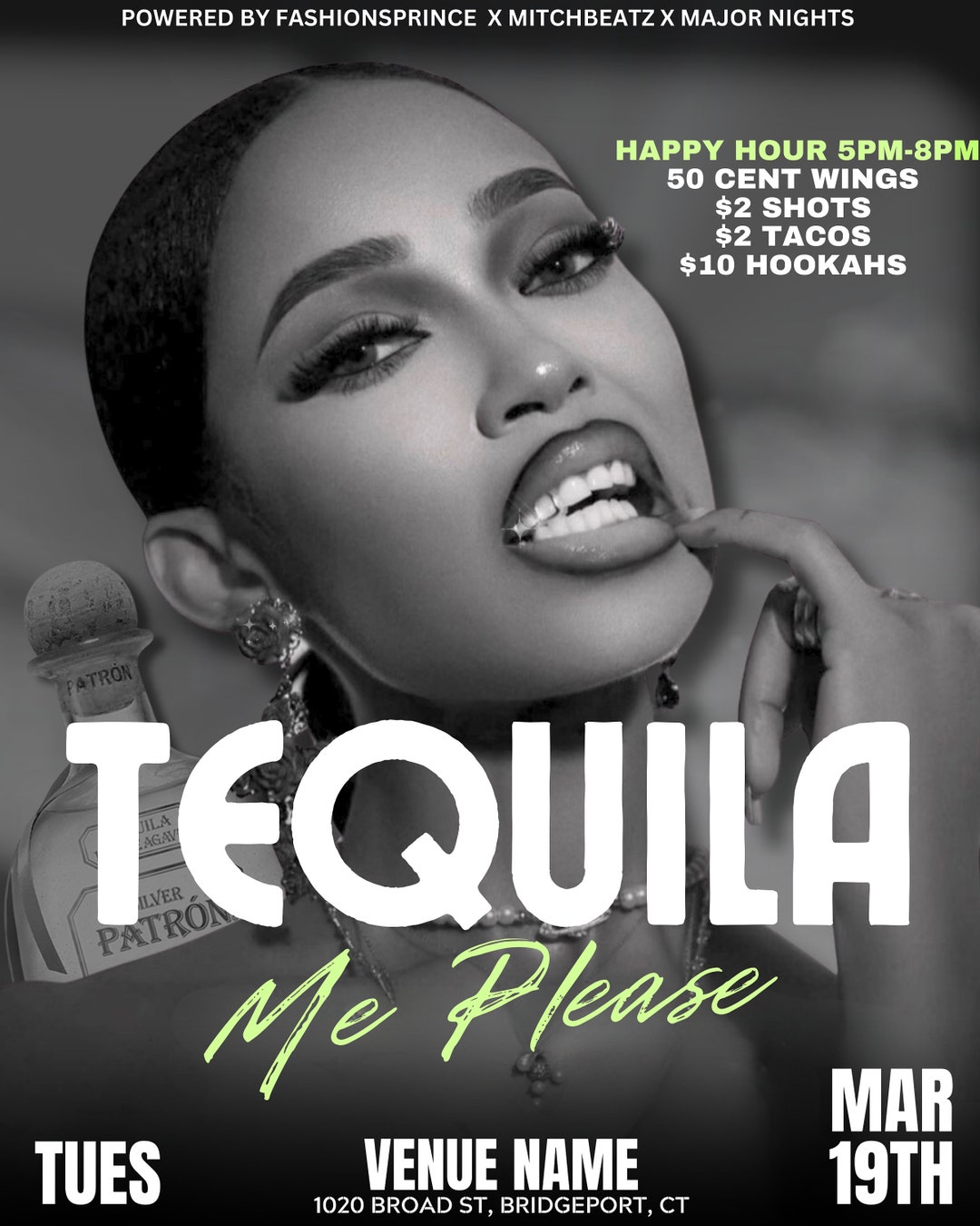 Editable Motion/animated Club Flyer Canva Template - Etsy