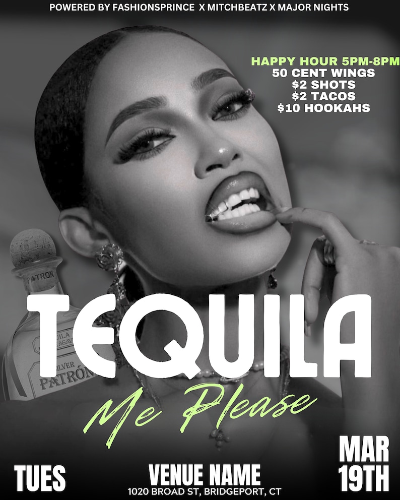 Editable Motion/animated Club Flyer Canva Template - Etsy