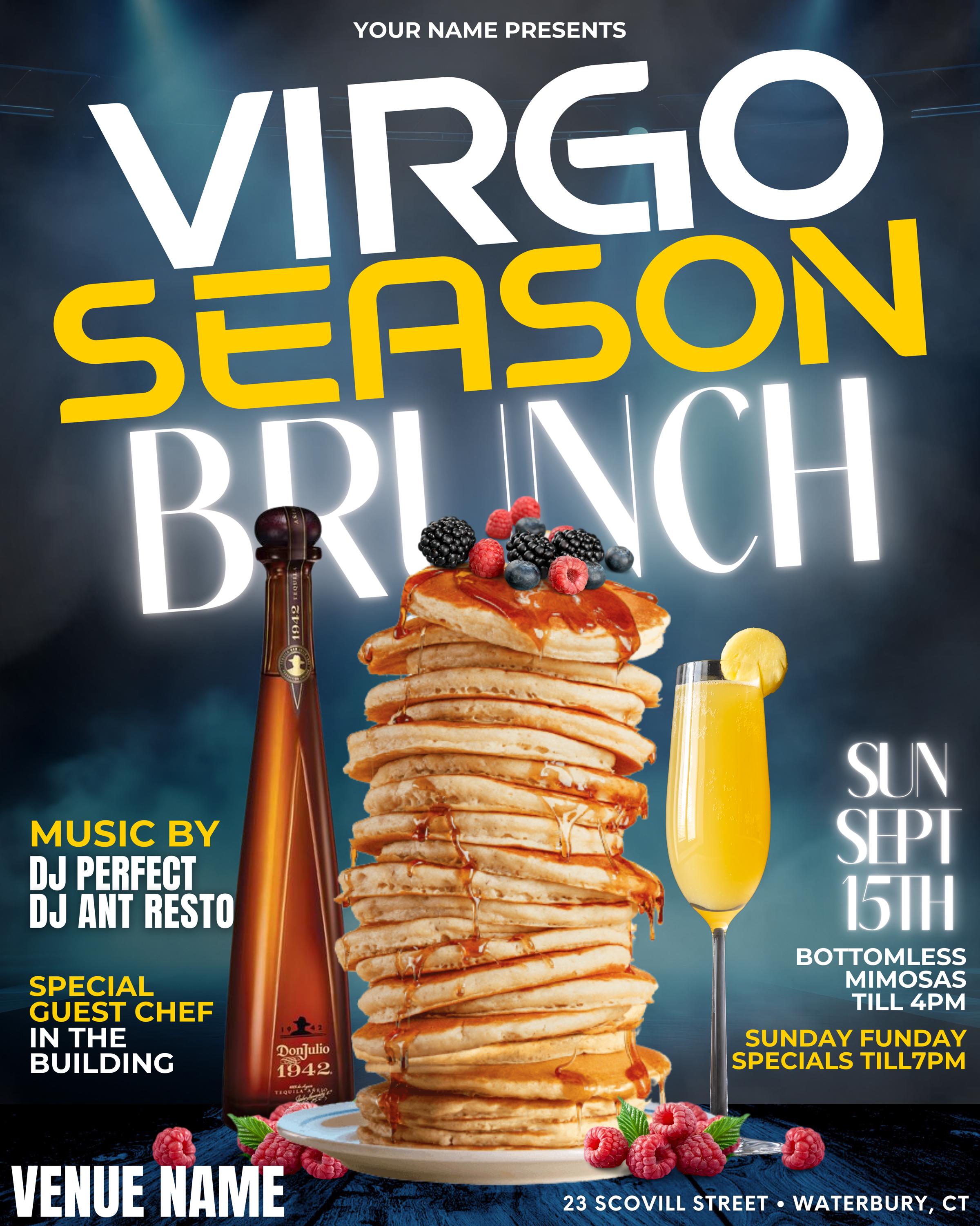 Editable Motion/animated Brunch Flyer Canva Template - Etsy