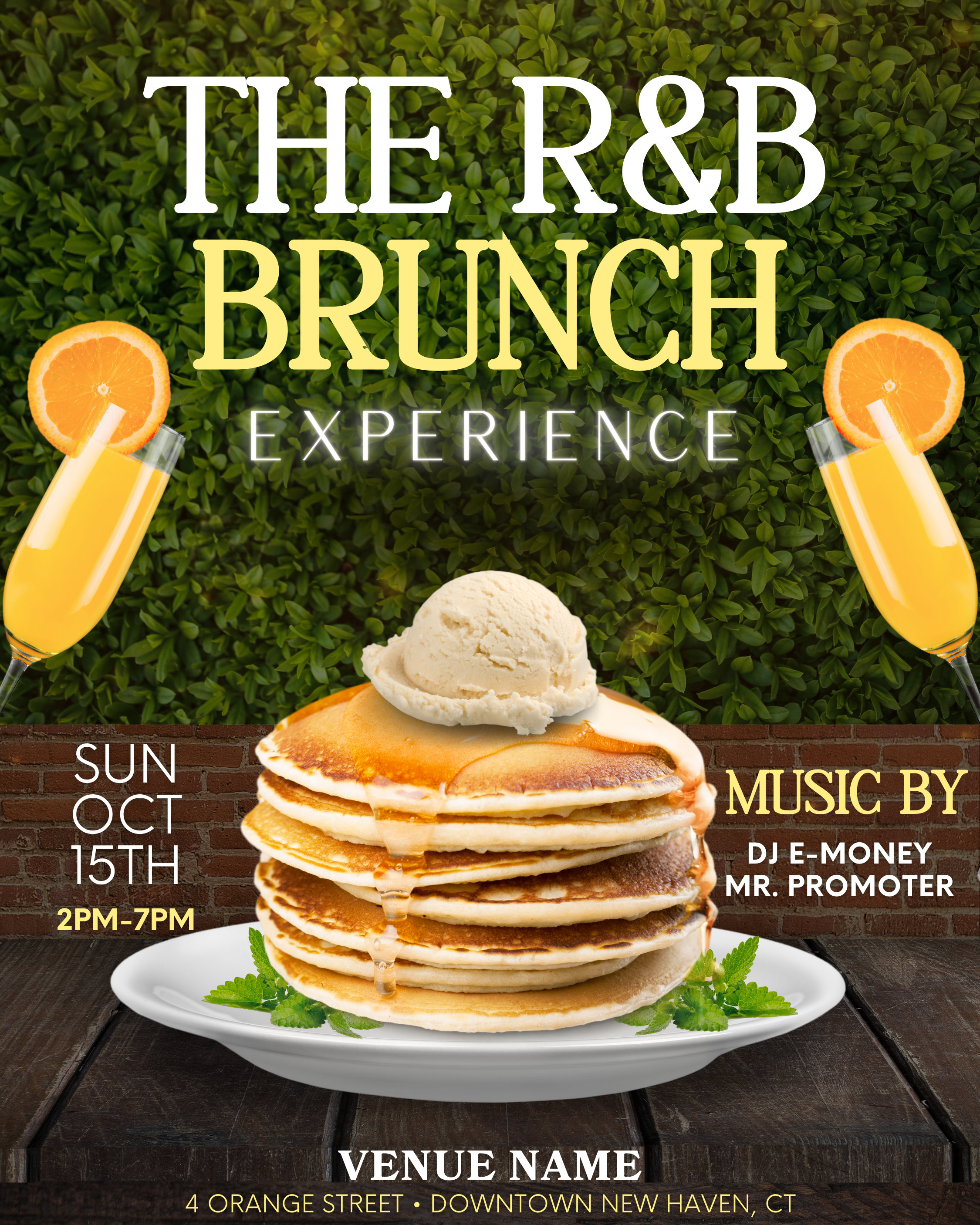 Editable Motion/animated Brunch Flyer Canva Template - Etsy