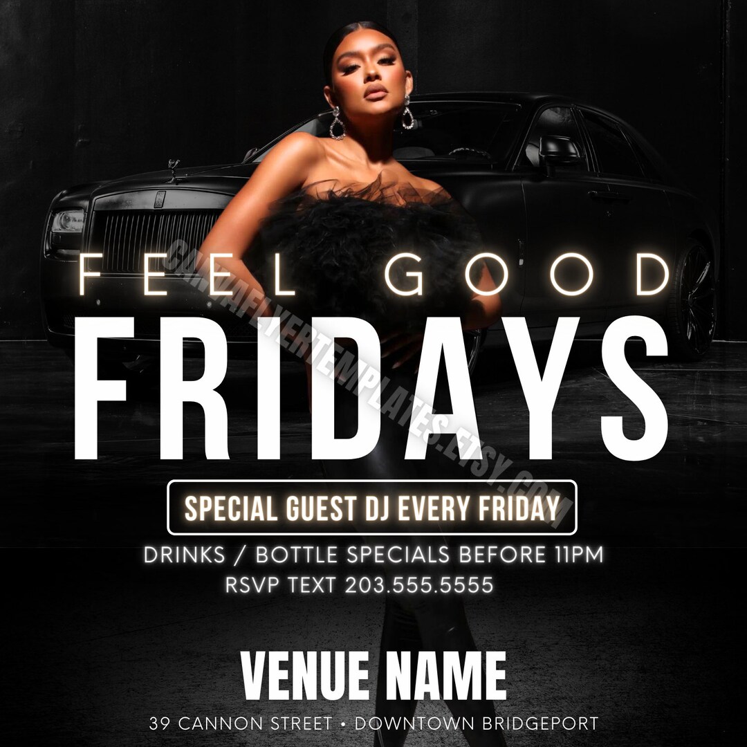 Editable Canva Motion Club Flyer Template - Etsy