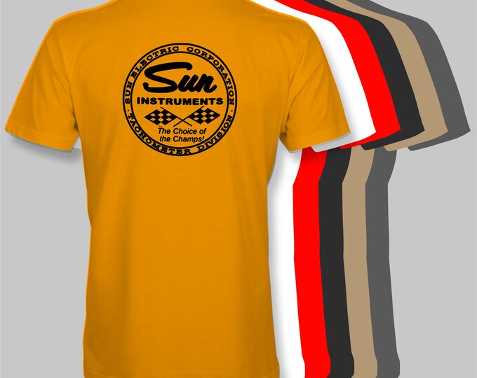 Sun Instruments Retro T-shirt - Etsy