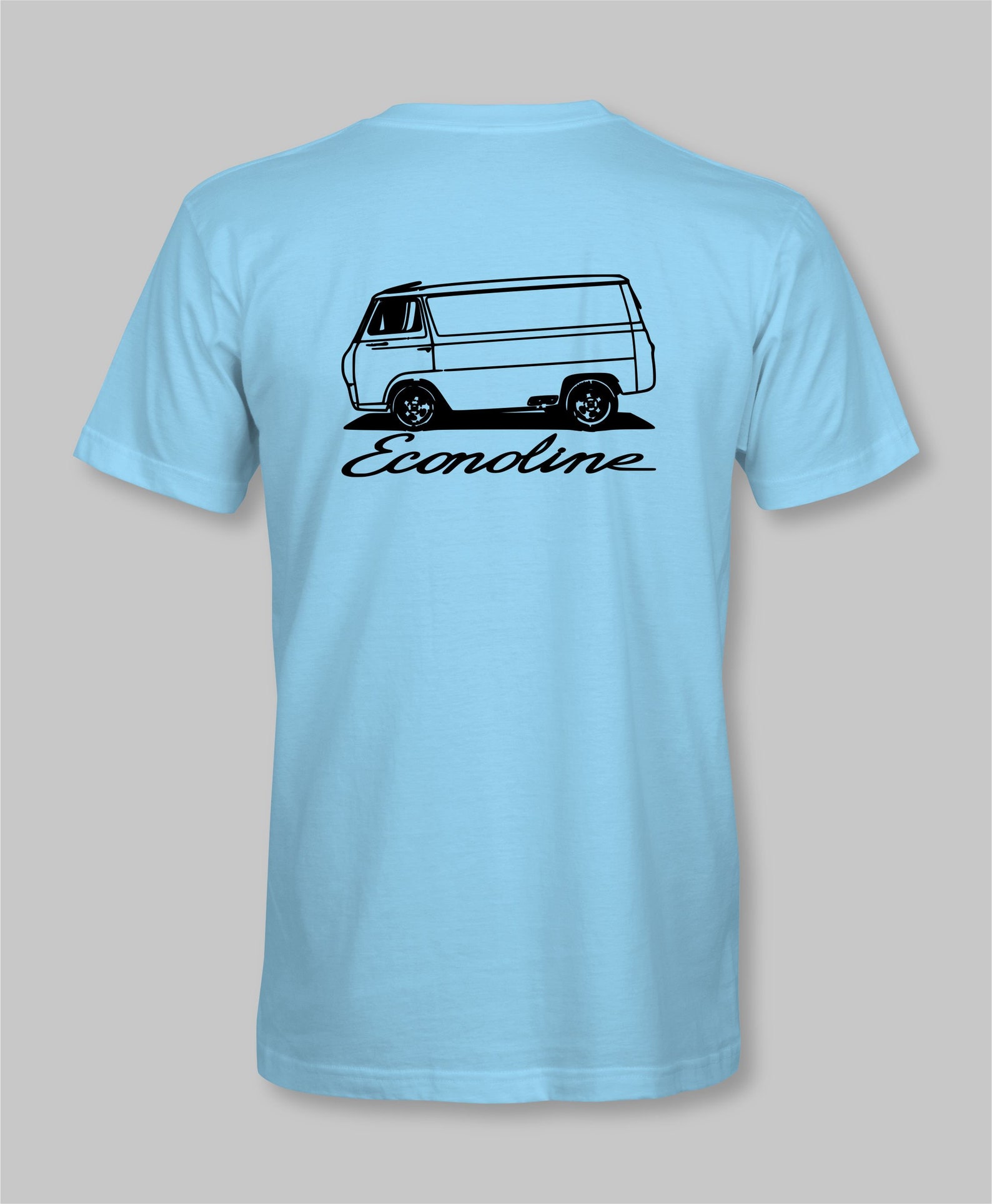 60's Ford Econoline Van Retro T-shirt - Etsy