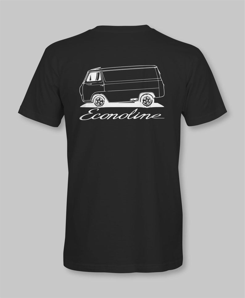 60's Ford Econoline Van Retro T-shirt - Etsy