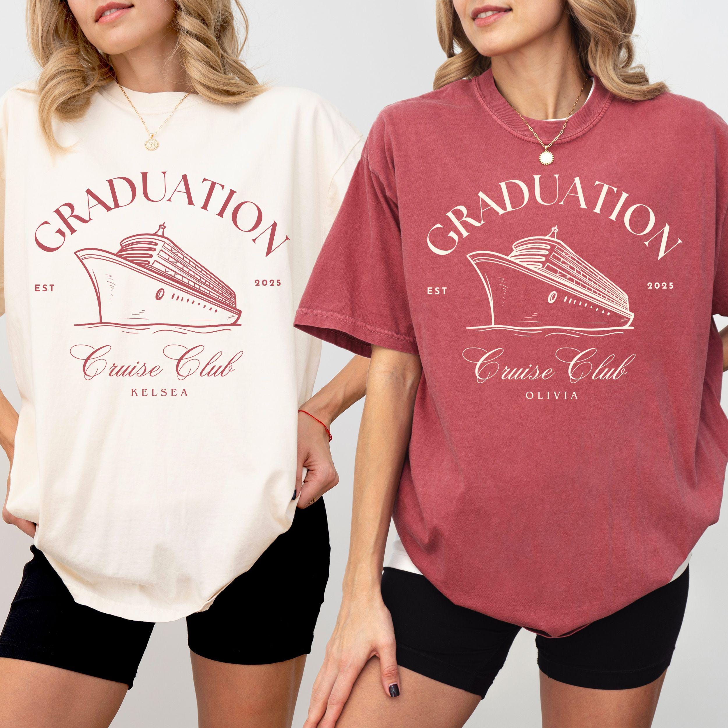 Custom Graduation Cruise Shirt, Matching Grad Cruise Tshirts, College ...