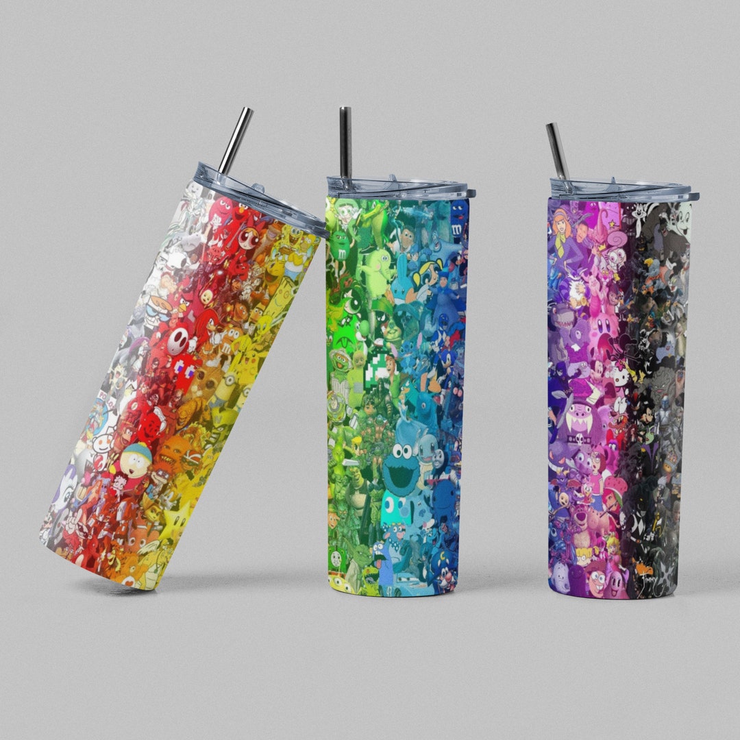 Cartoon Character 20oz Sublimation - Etsy