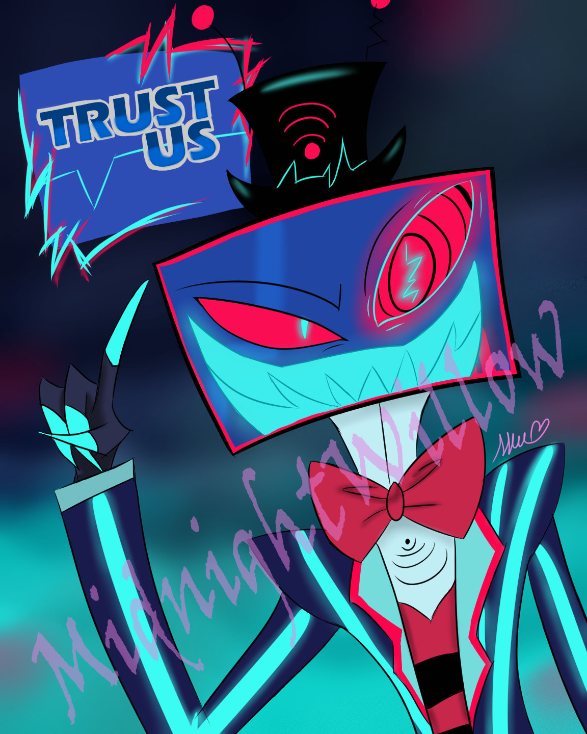 Hazbin Hotel Vox 8x10 Print - Etsy