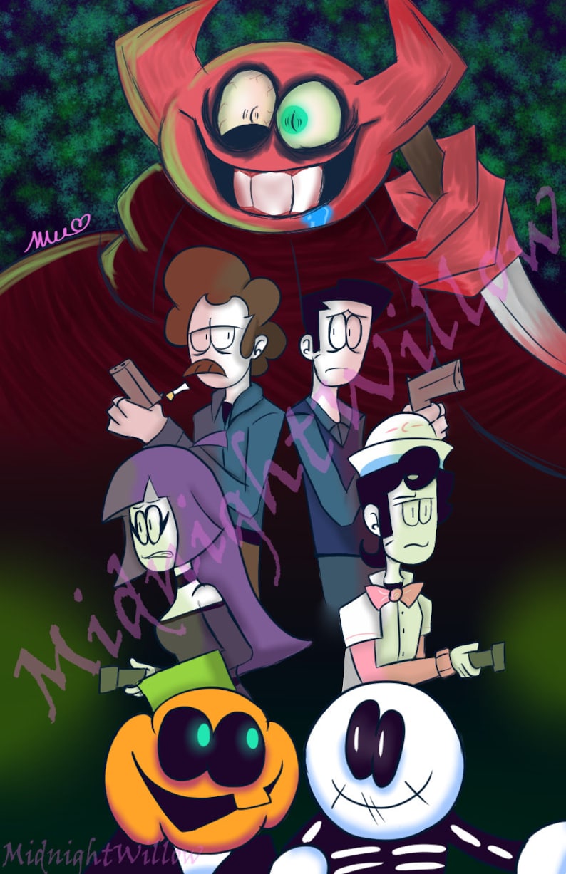 Spooky Month 11x17 Print - Etsy