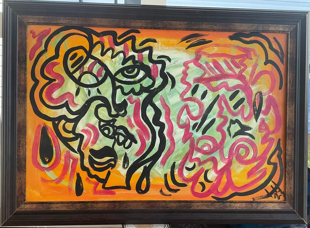 ORIGINAL | Hand Painted | Abstract Painting / Graffiti / Street Art ...