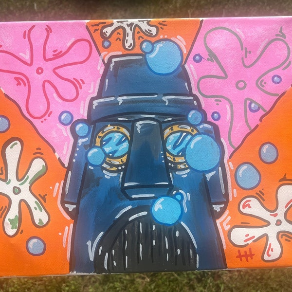 Spongebob Original Art - Etsy