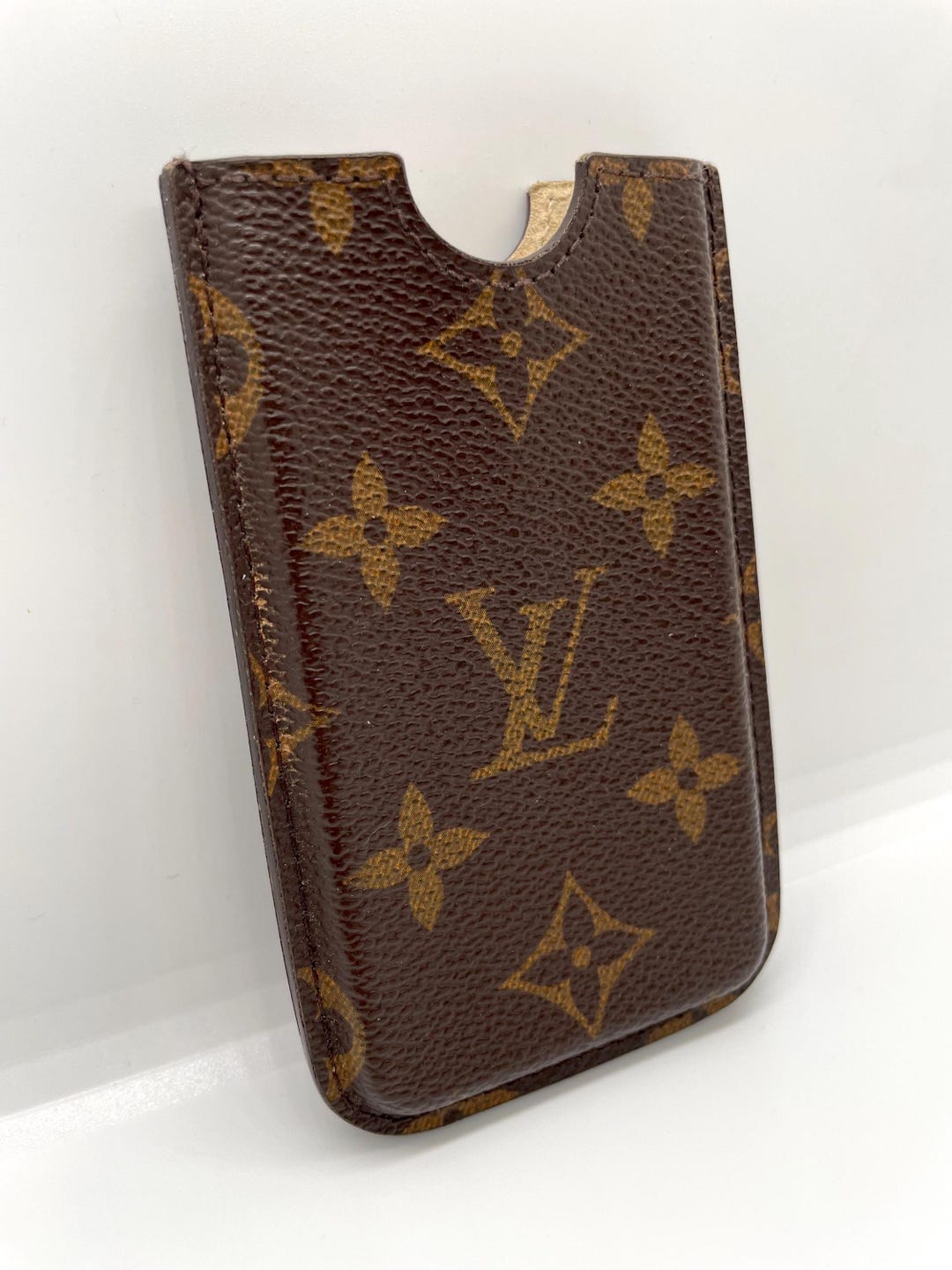 Louis Vuitton Monogram iPhone Hard Canvas Case Sleeve 2.75 X 4.75 - Etsy
