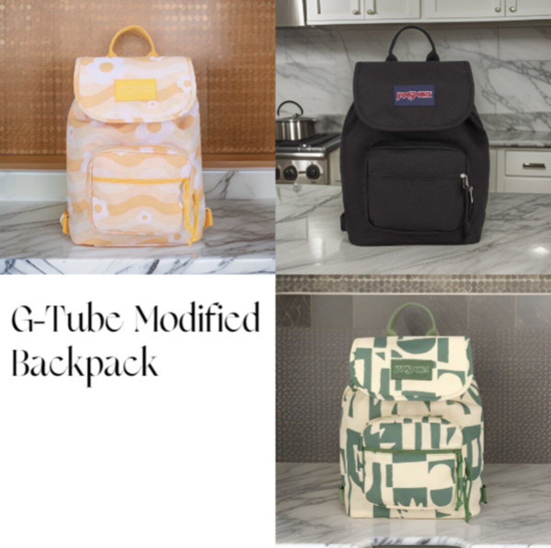 G/j-tube Modified Feeding Tube Backpack, 12 Inch, Enteralite Infinity ...