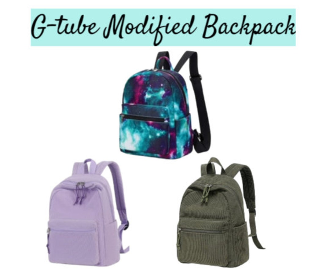 G/j-tube Modified Feeding Tube Backpack, 11 Inch, Enteralite Infinity ...