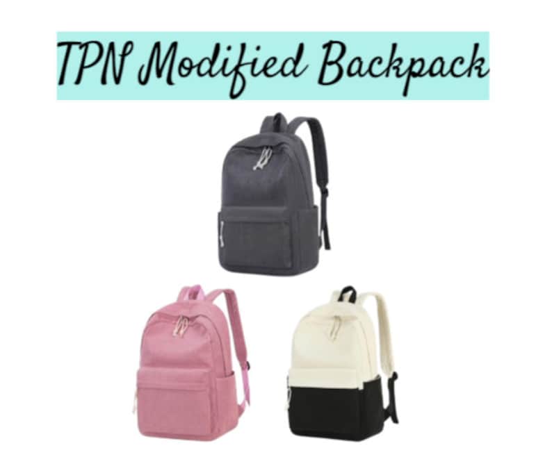 TPN Modified Backpack, 17 Inch, Multiple Colors, Curlin 6000, Cadd 5700 ...