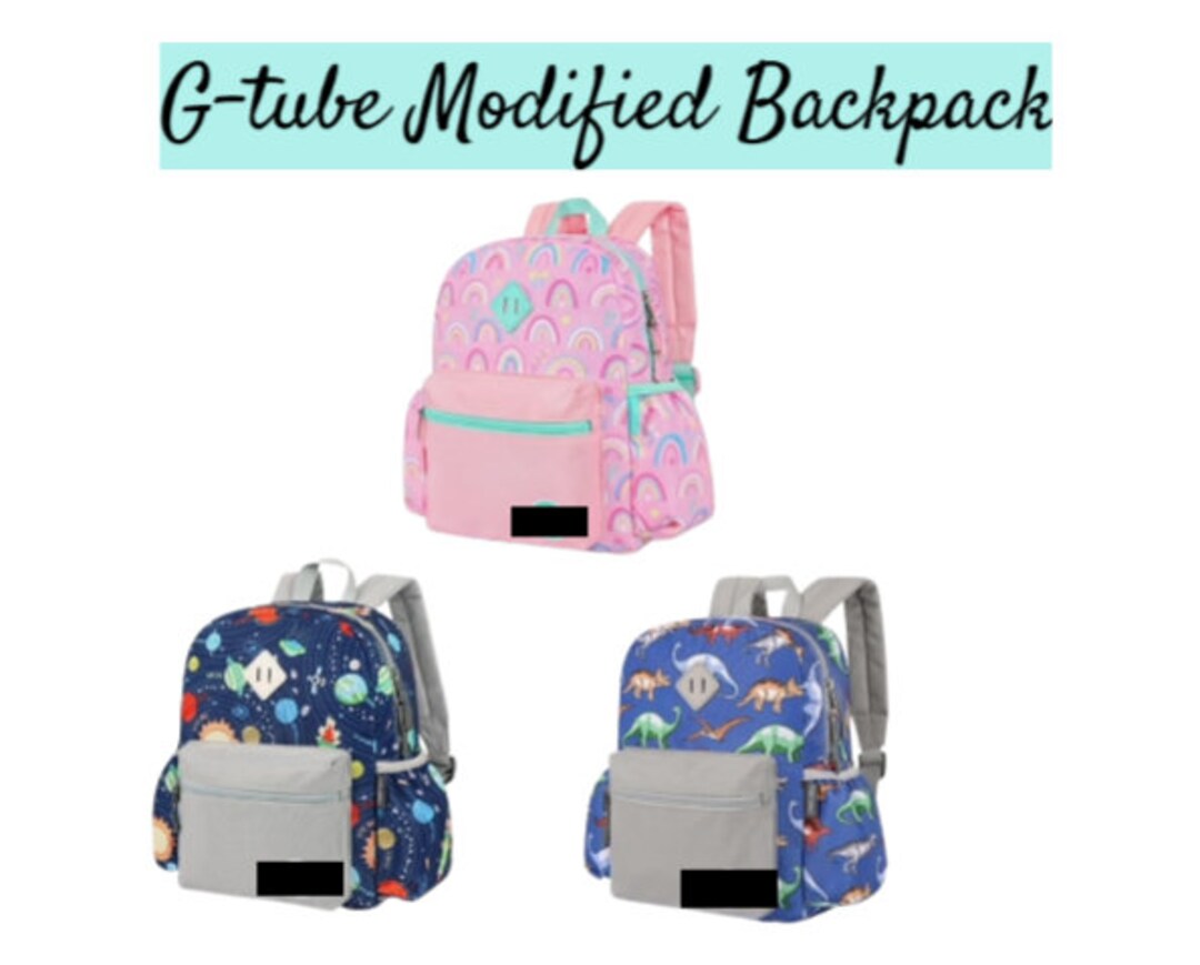 G/j-tube Modified Feeding Tube Backpack, 12 Inch, Enteralite Infinity ...