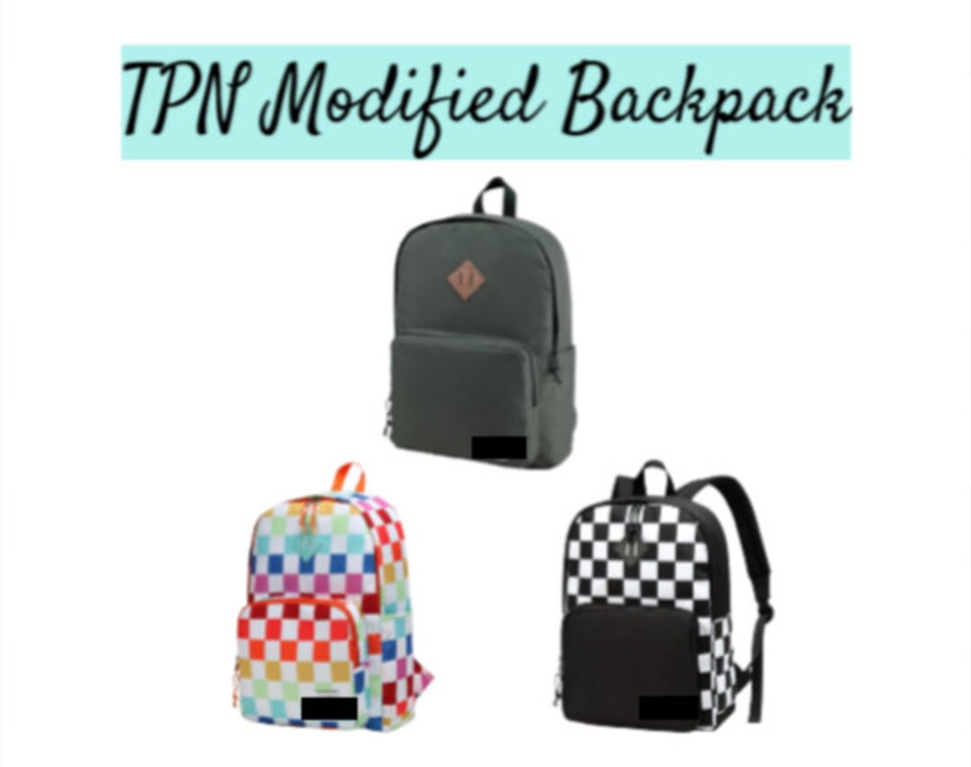 TPN Modified Backpack, 17 Inch, Multiple Colors, Curlin 6000, Cadd 5700 ...