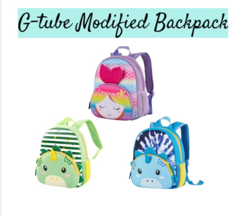 G/j-tube Modified Feeding Tube Backpack, 10-inch, Enteralite Infinity ...