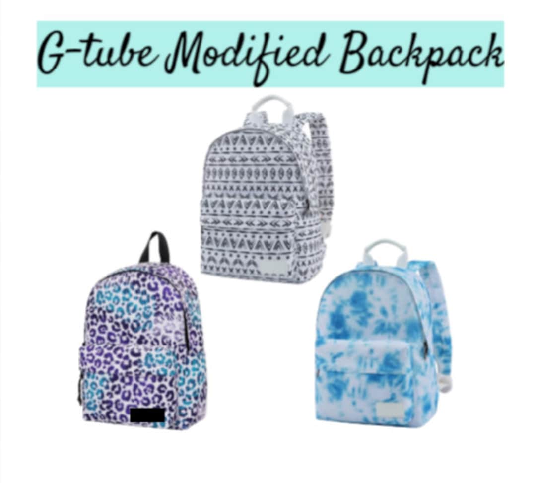G/j-tube Modified Feeding Tube Backpack, 12 Inch, Enteralite Infinity ...