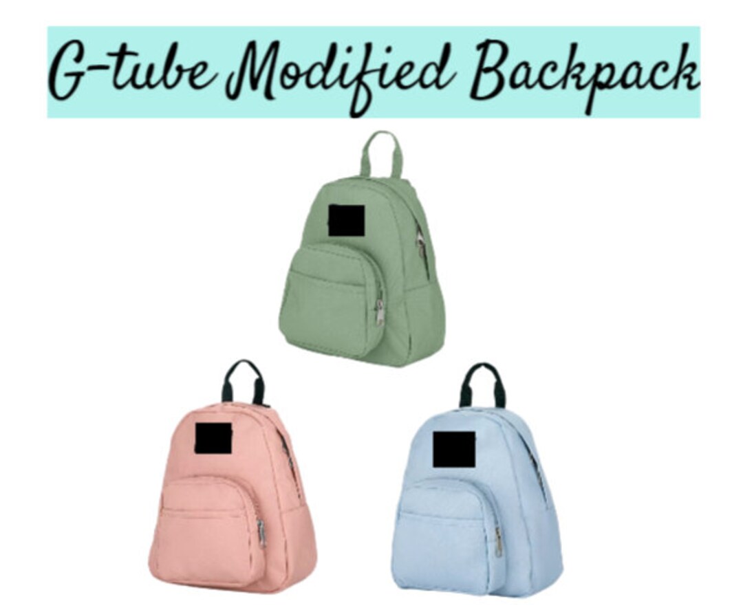 G/j-tube Modified Feeding Tube Backpack, 11 Inch, Enteralite Infinity ...