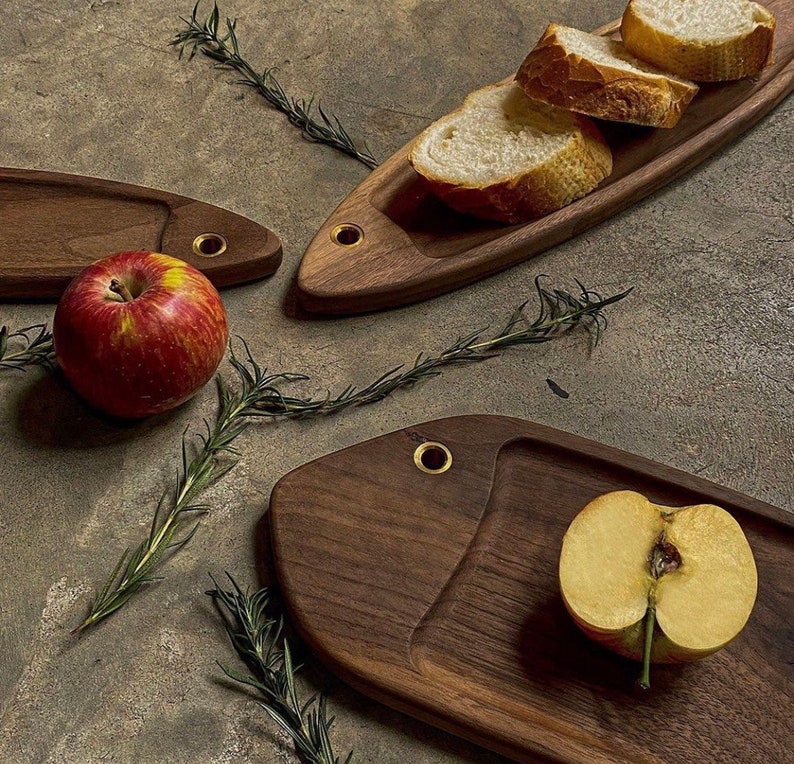 Perfect Cheese Serving Platter Wooden Cheese Board Fish Shaped Plate - Etsy