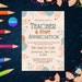 Teacher Staff Appreciation Invitation, Luncheon Appreciation Editable ...