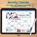 EDITABLE January 202 Calendar - Printable PDF With Holidays, Blank ...