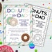 Donuts With Dad, Donuts With Dad Flyer, Donuts With Dad Editable ...