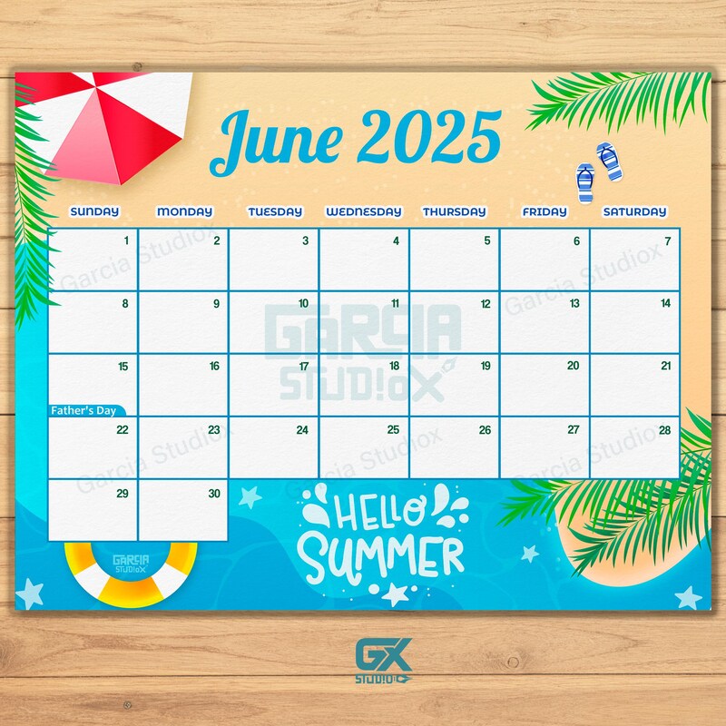 Summer 2024 Calendar - Etsy