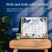 EDITABLE August 2025 Calendar, Cute Blue Butterflies Summer, Pretty ...
