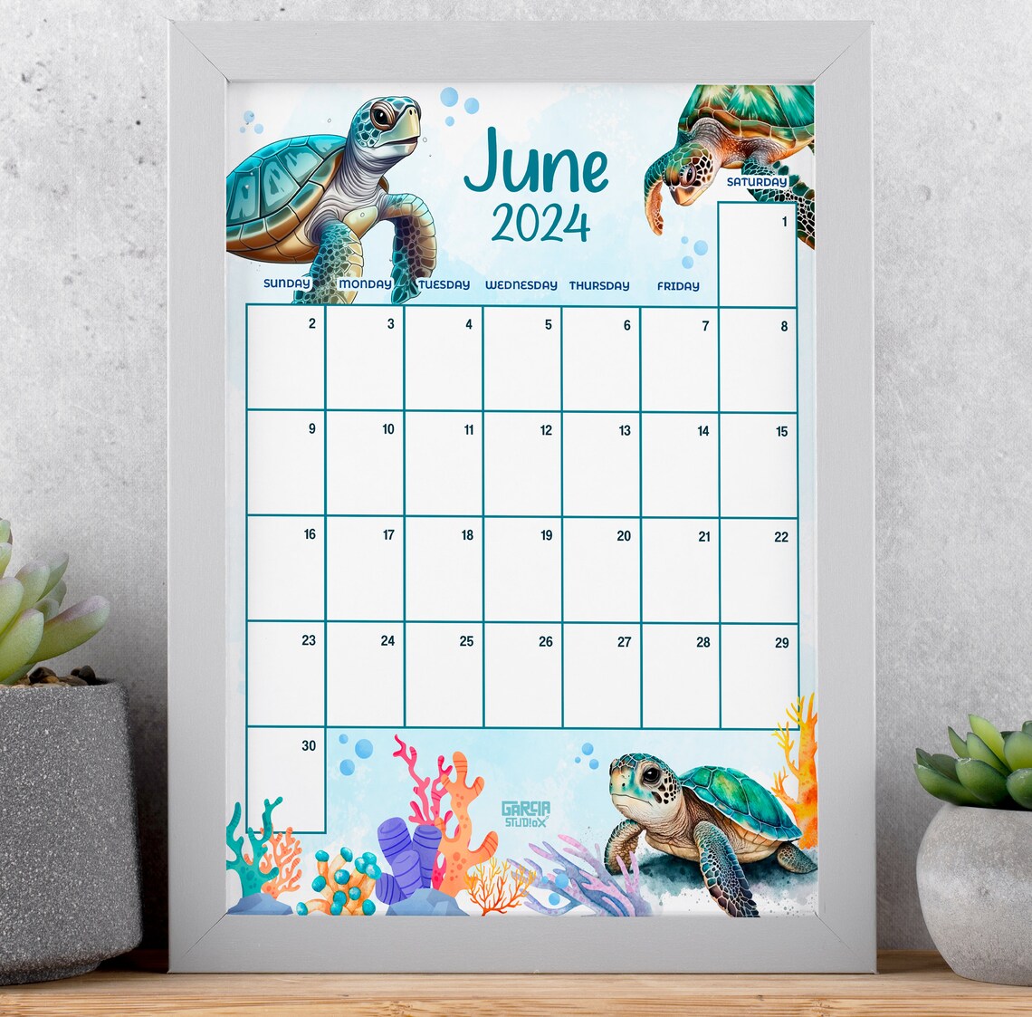 EDITABLE June 2024 Calendar in Vertical, Fillable Planner, Monthly ...