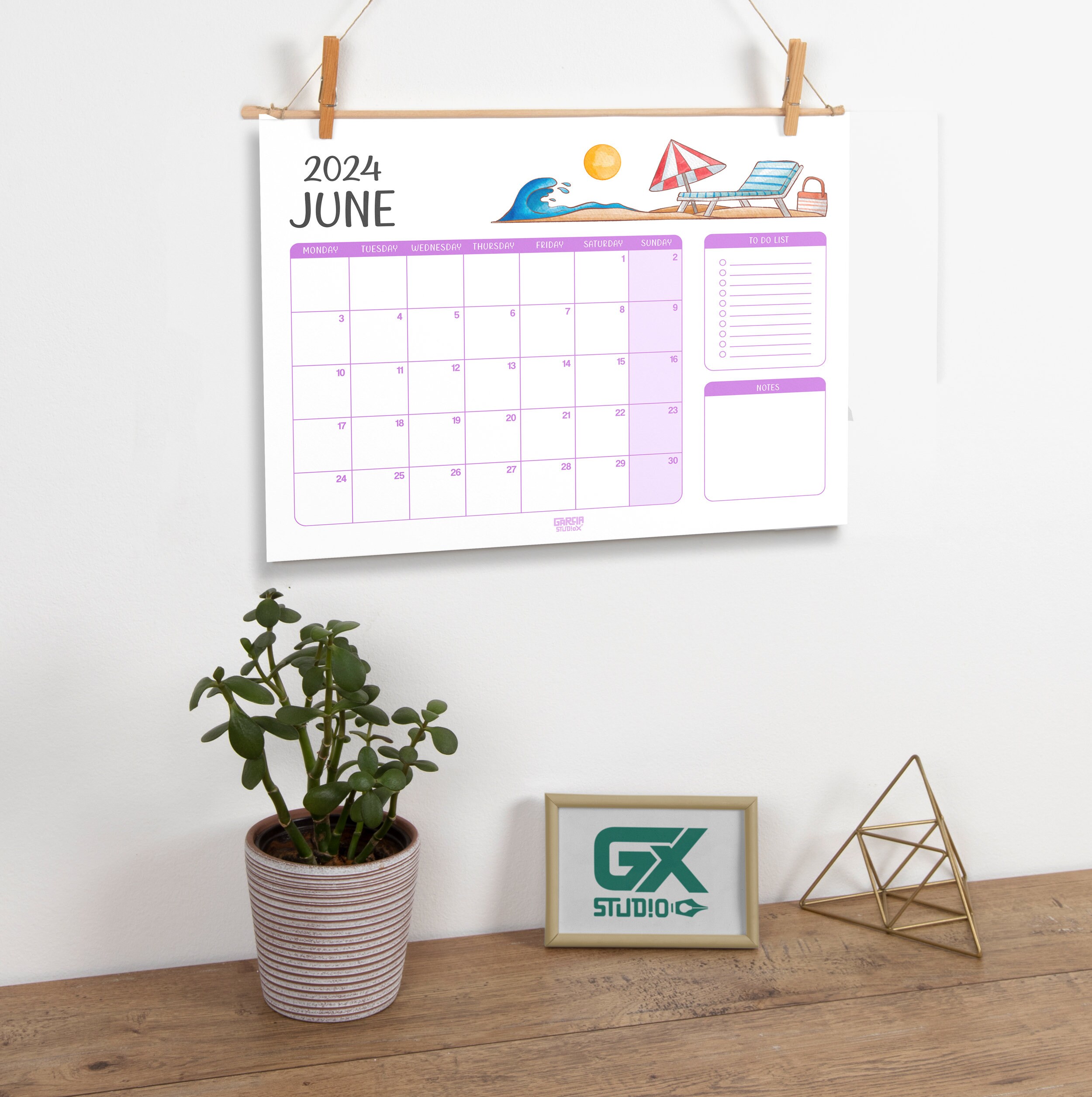 EDITABLE June 2024 Calendar, Monthly Planner, Monthly Schedule for Kids ...
