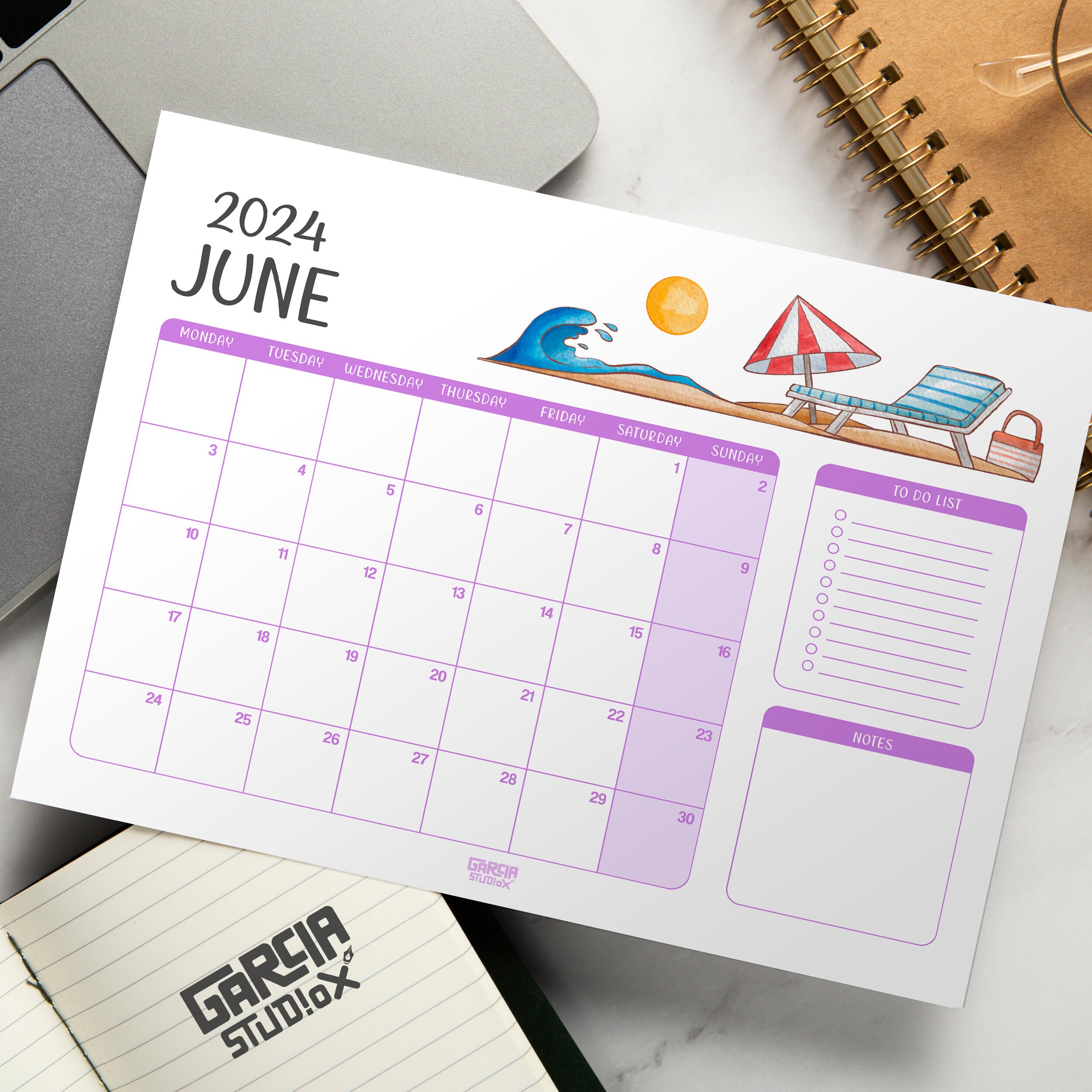 EDITABLE June 2024 Calendar, Monthly Planner, Monthly Schedule for Kids ...