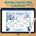 2025 Calendar Kids | Editable Monthly Calendar for Children, School and ...