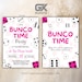 EDITABLE Bunco Time Party Invitation, Customizable PDF Download ...