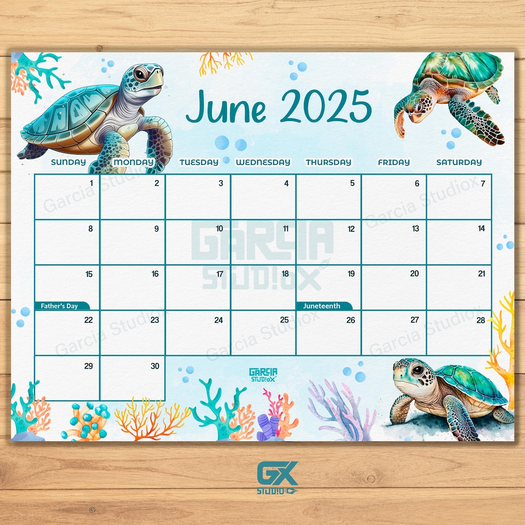 EDITABLE June 2025 Calendar, Fillable Summer Planner, Monthly Schedule ...