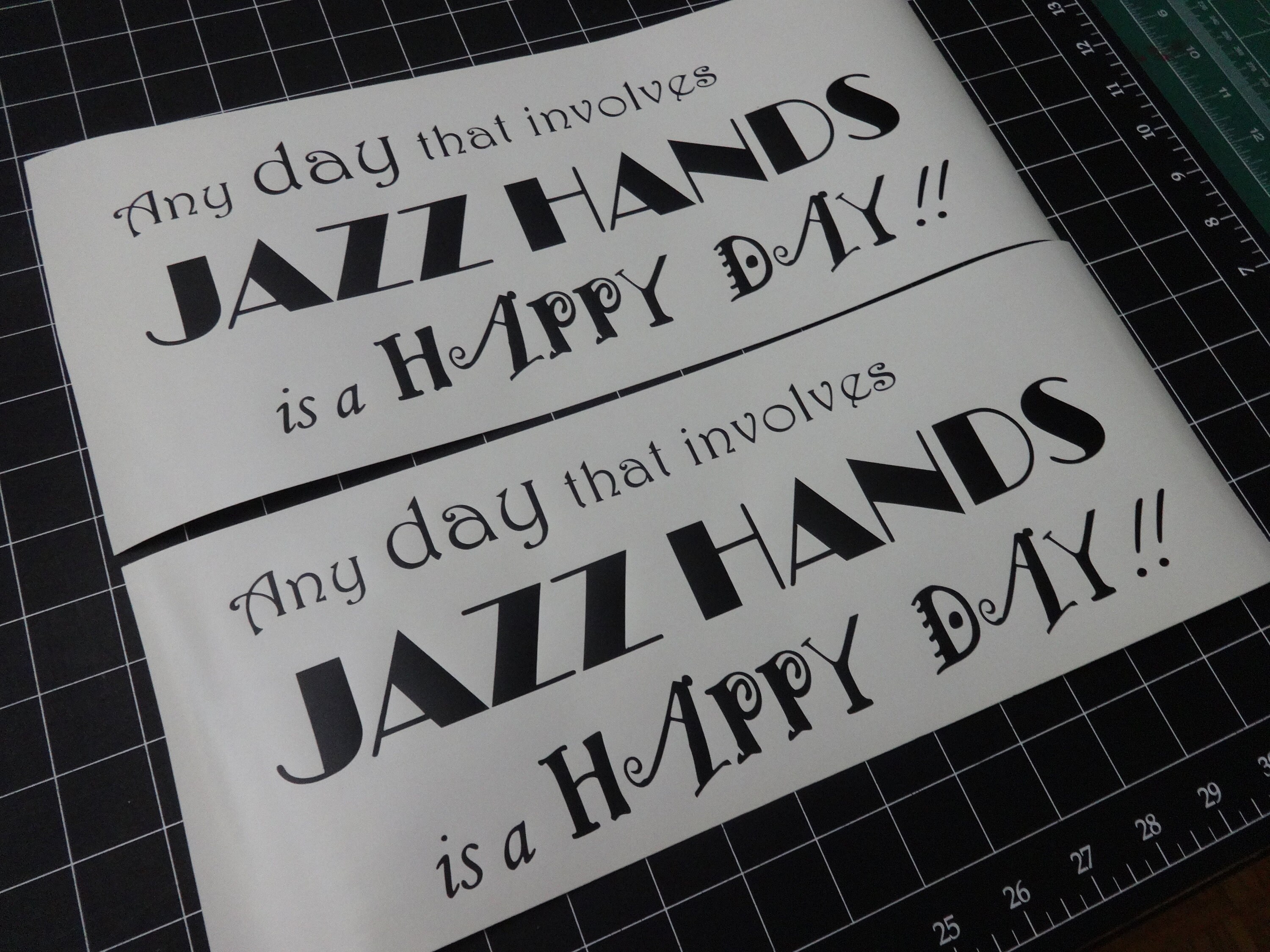 Jazz Hands Happy Day Decal - Etsy