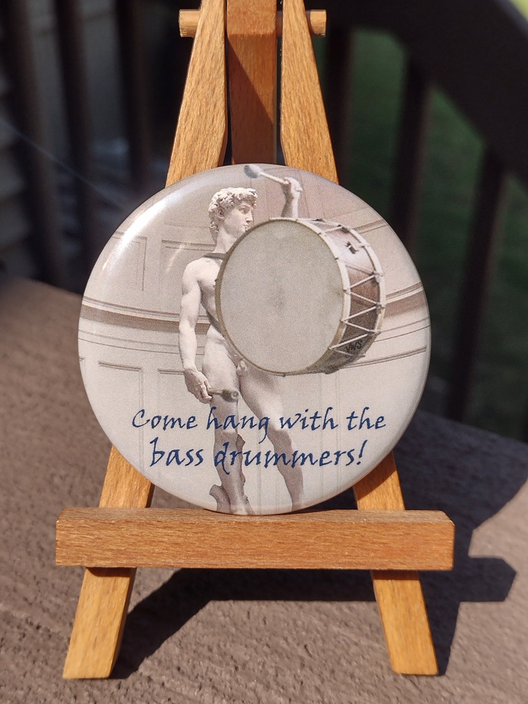 Michelangelo's Bass Drummer David Button - Etsy