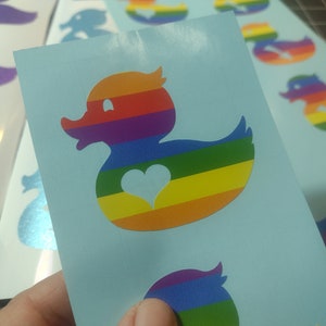 Rubber Duck Vinyl Decal for Ducking Jeeps: Various Colors, Rainbow ...