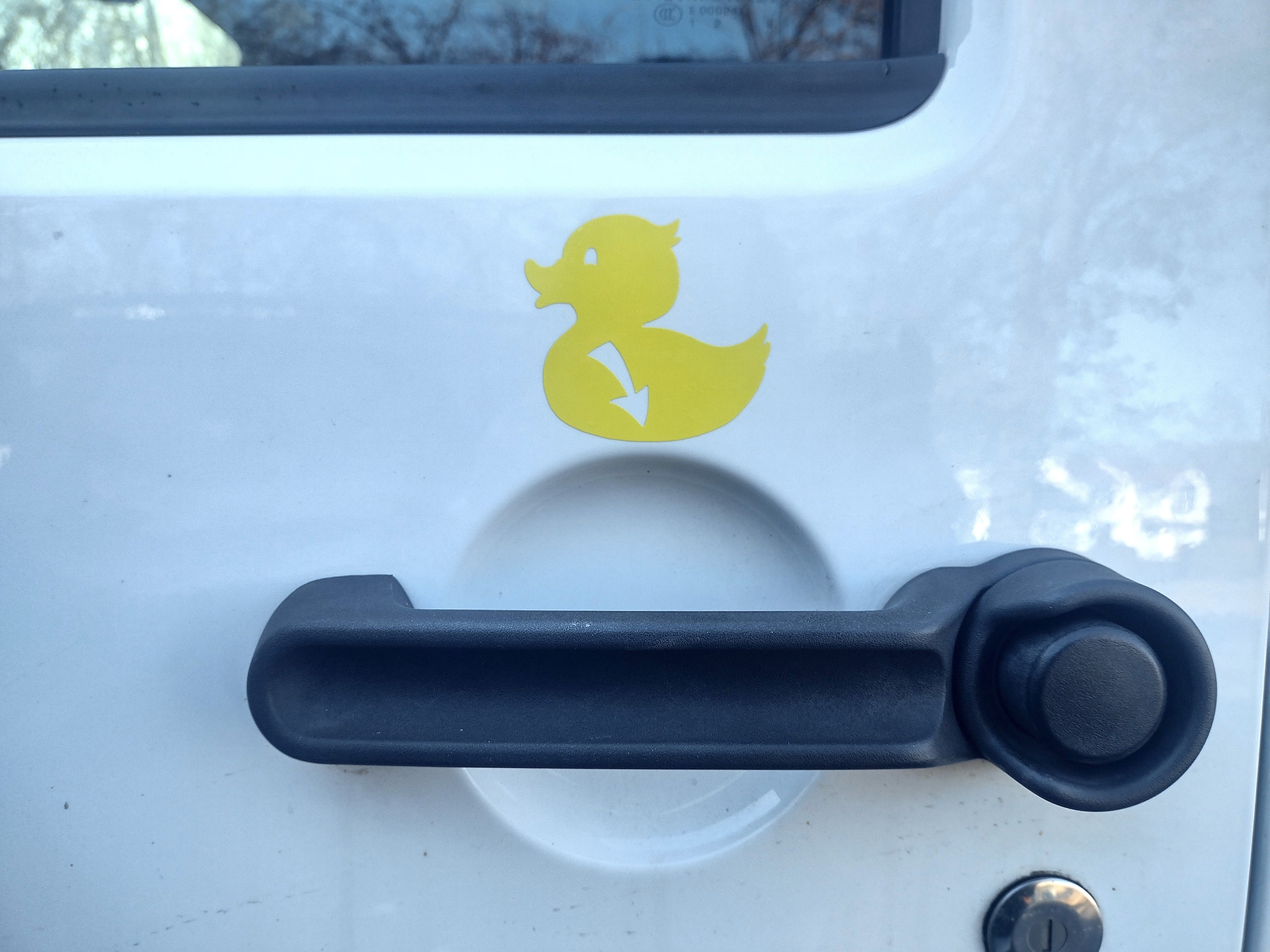 Rubber Duck Vinyl Decal for Ducking Jeeps: Various Colors, Rainbow ...