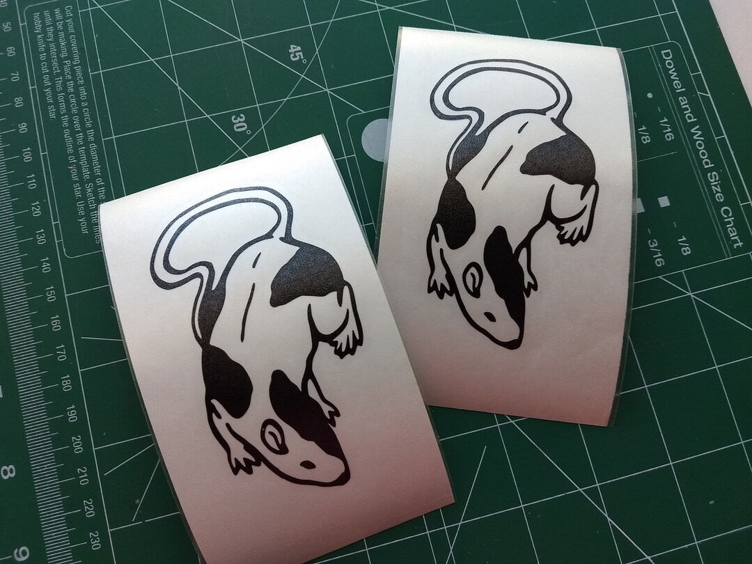 Rat Decal - Etsy
