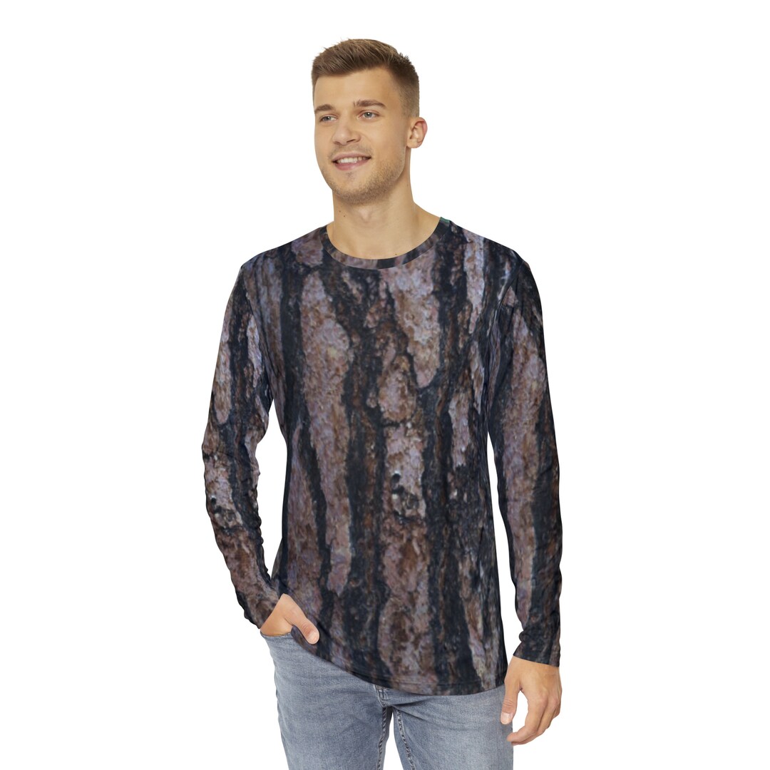 Pine, Camo, 3d, Women's, Hunting, Deer, Turkey, Men's Long Sleeve Shirt ...