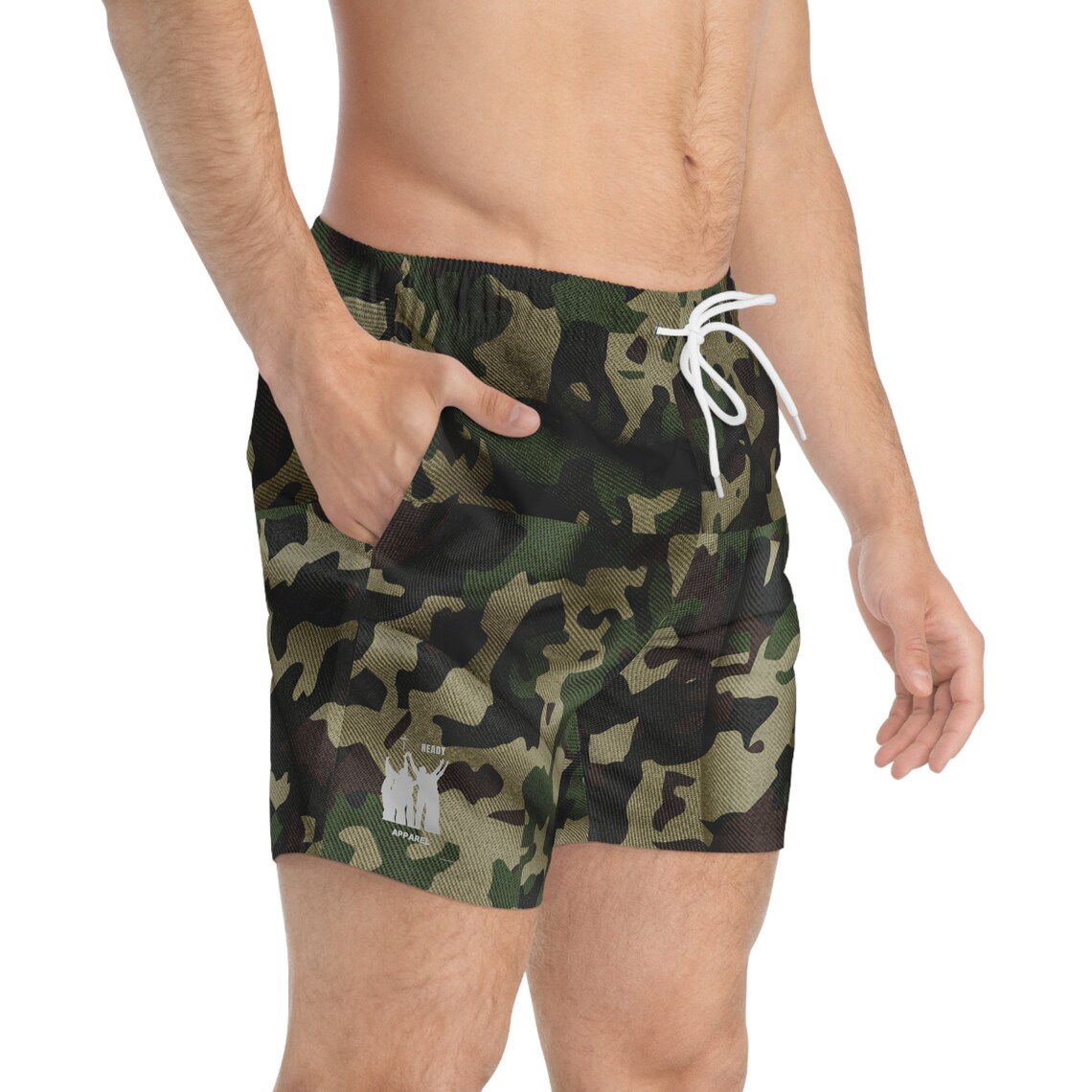 Camo, Christian, Men's, Jesus, Religious, Swimsuit, Water, Swimming ...